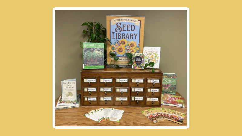 Seed Library 2025 | Pittsburg Public Library