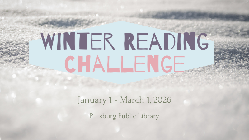 Winter Reading Challenge for Adults | Pittsburg Public Library